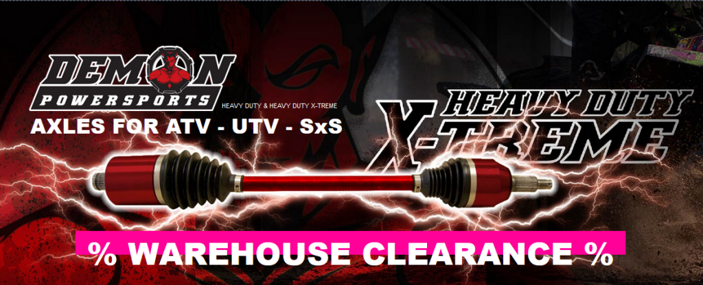 Demon Powersports - Heavy Duty Axles for ATV & UTV | JAY PARTS