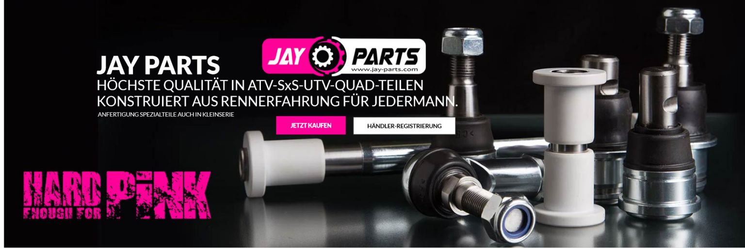 Welcome! Jay Parts - Spezialteile für ATV & Side by Side | JAY PARTS
