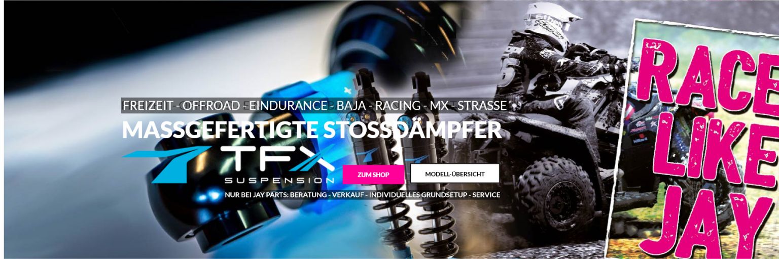 Welcome! Jay Parts - Spezialteile für ATV & Side by Side | JAY PARTS